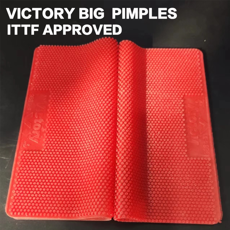 Ittf approved Victory 988D-3 big OX Pimples out table tennis rubber ...