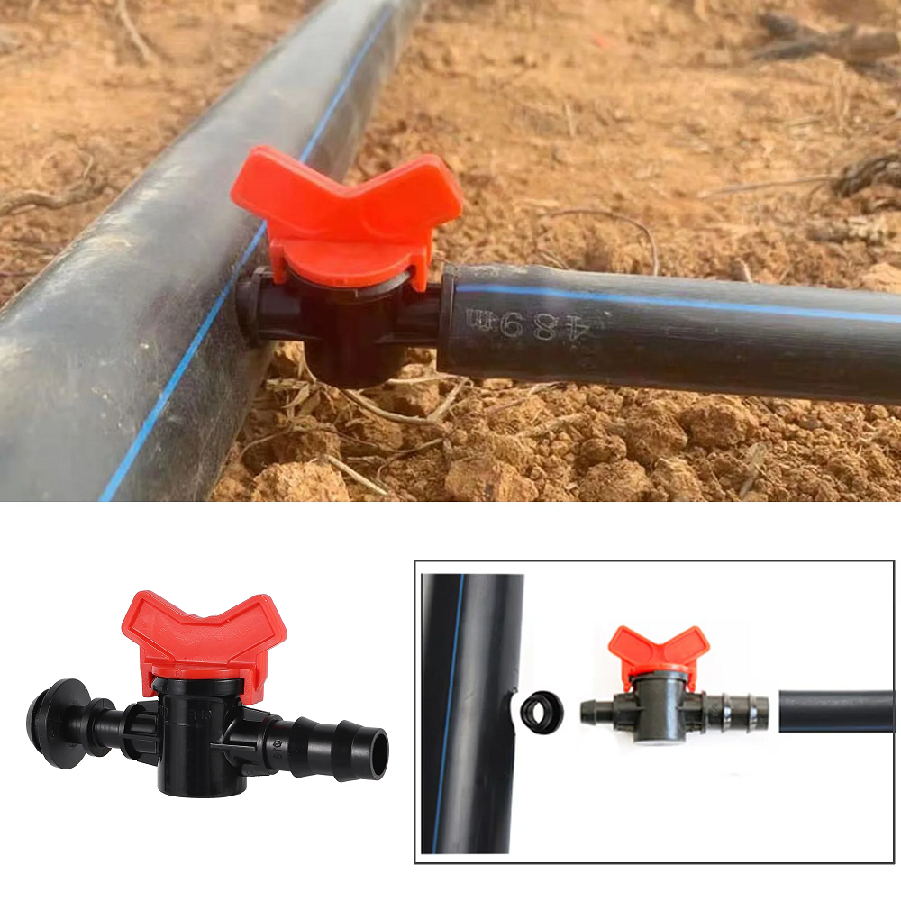 1Pc 16/20/25mm Pipe Bypass Valve PE PVC Tube Barb Water Controller ...