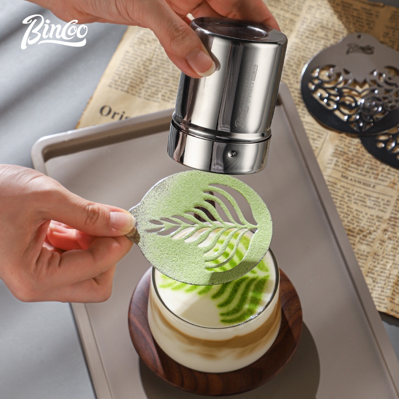 Bincoo Spreader Set Coffee Powder Smearing Sieve Cylinder 304 Sprinkler ...