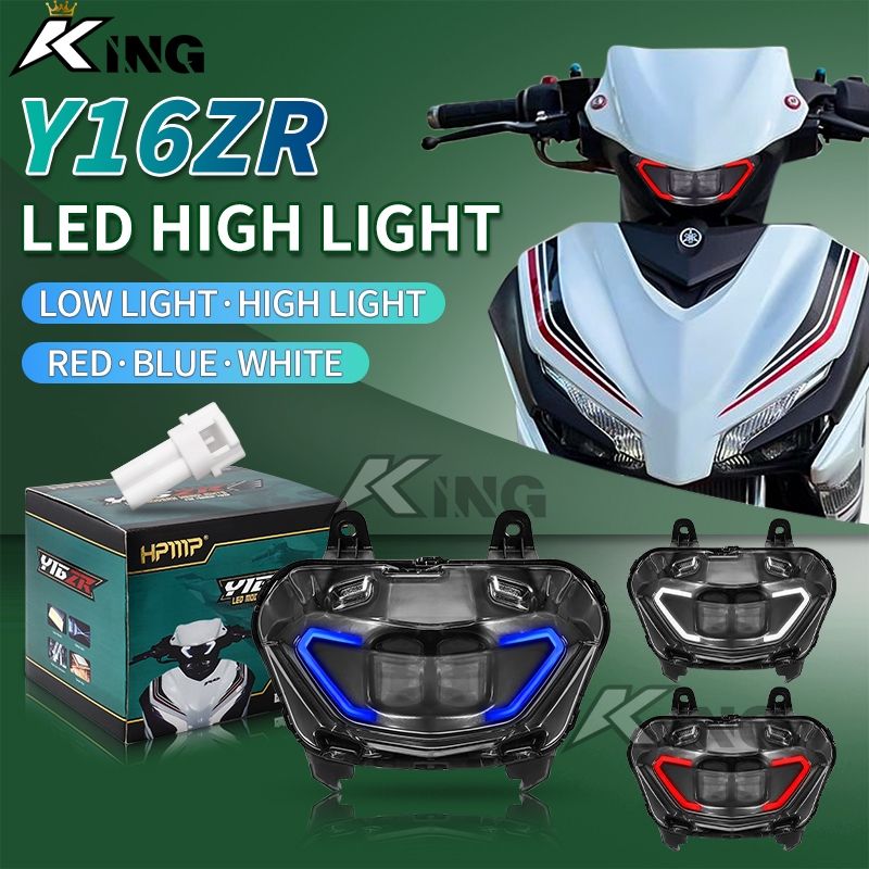 HPMP Y16ZR LED HEADLAMP LAMPU DEPAN LED HEADLIGHT PNP YAMAHA Y16 Y16ZR ...