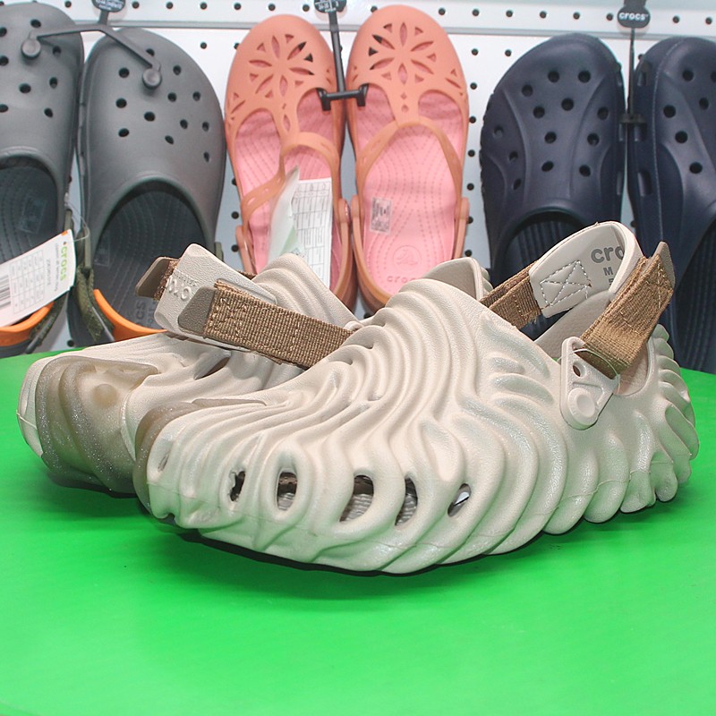 original 100% crocs men shoes big size women sandals 207393 | Shopee ...
