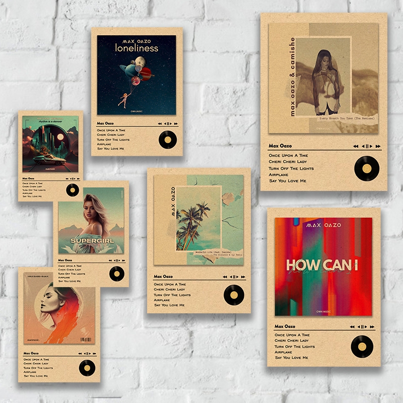 Hot Album Posters Max Oazo Posters Rock Poster Hip Hop Posters For ...