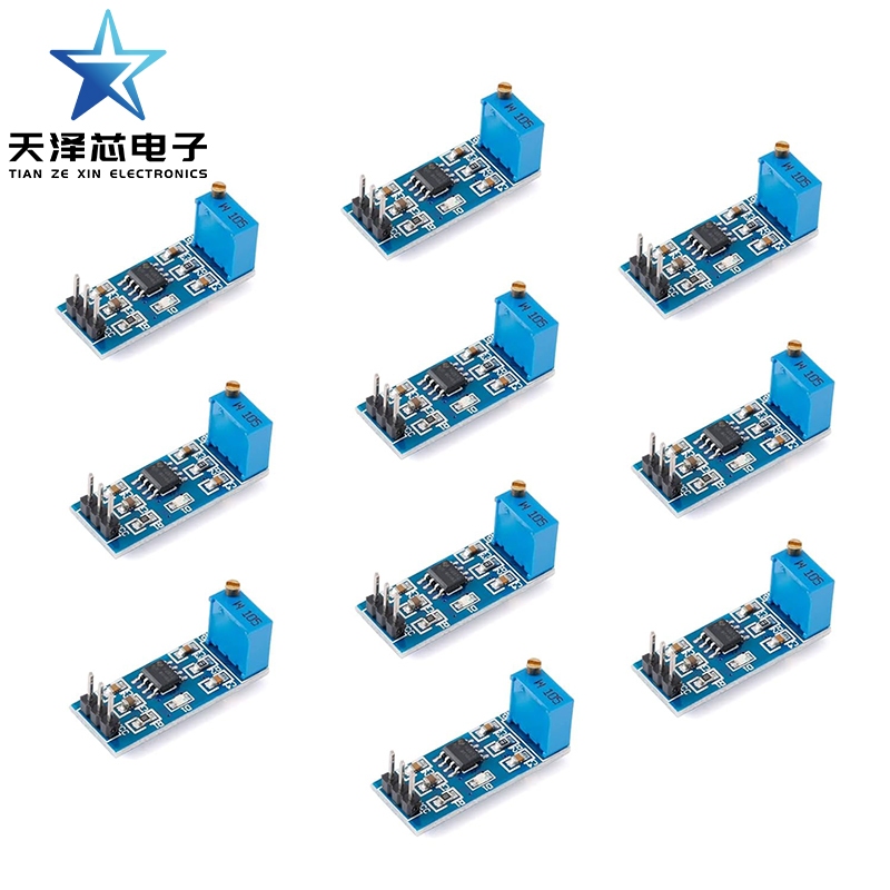 10Pcs NE555 Pulse Generator Square Wave Rectangular NE555 Adjustable ...