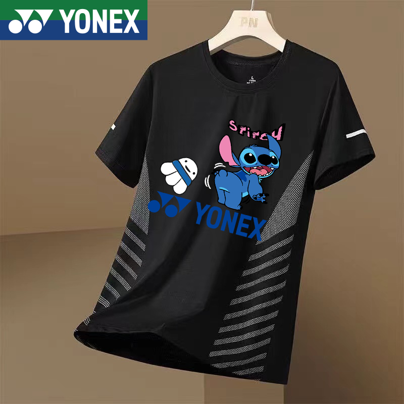 Yonex badminton sportswear competition clothing men and women quick-drying short-sleeved couple ...