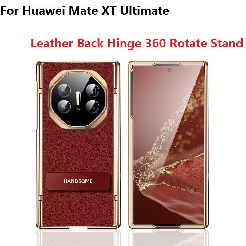 Plating Bracket For Huawei Mate XT Ultimate Case Leather Back Master ...