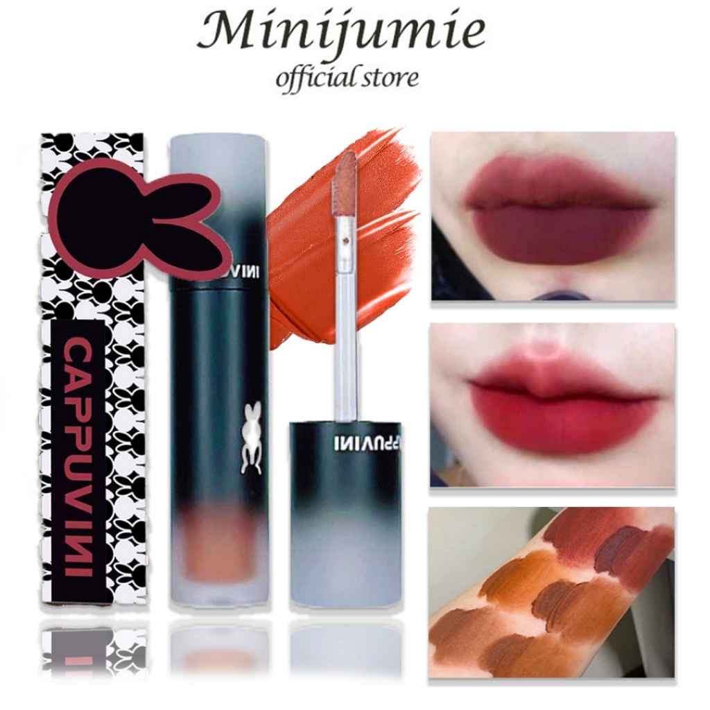 New arrival CAPPUVINI black rabbit lipstick waterproof lip mud velvet ...