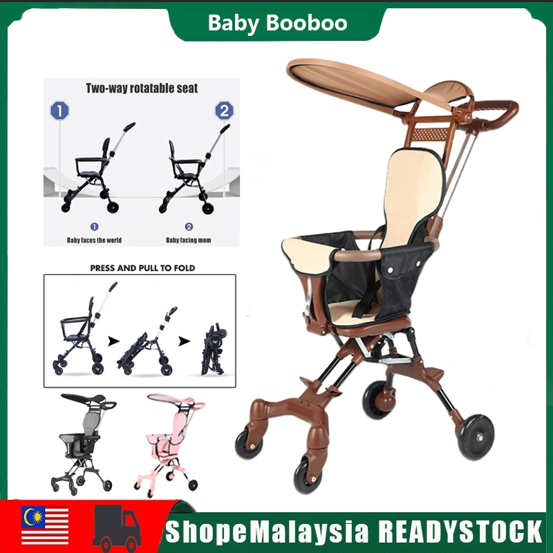 COD Foldable 2 Way Baby Stroller Magic stroller 4 wheels Ultra ...
