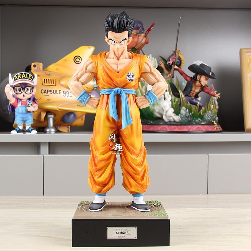Dragon Ball Z Warrior Third Bomb Statue Goya Wooden Tea Figure Leping ...