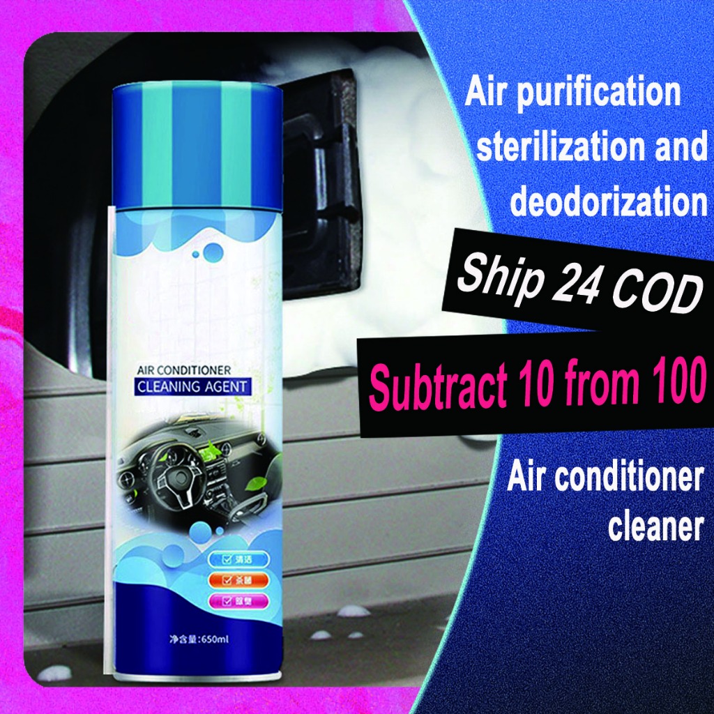 Car Air Conditioner Cleaner Spray: Effective Coil Cleaner and Treatment ...