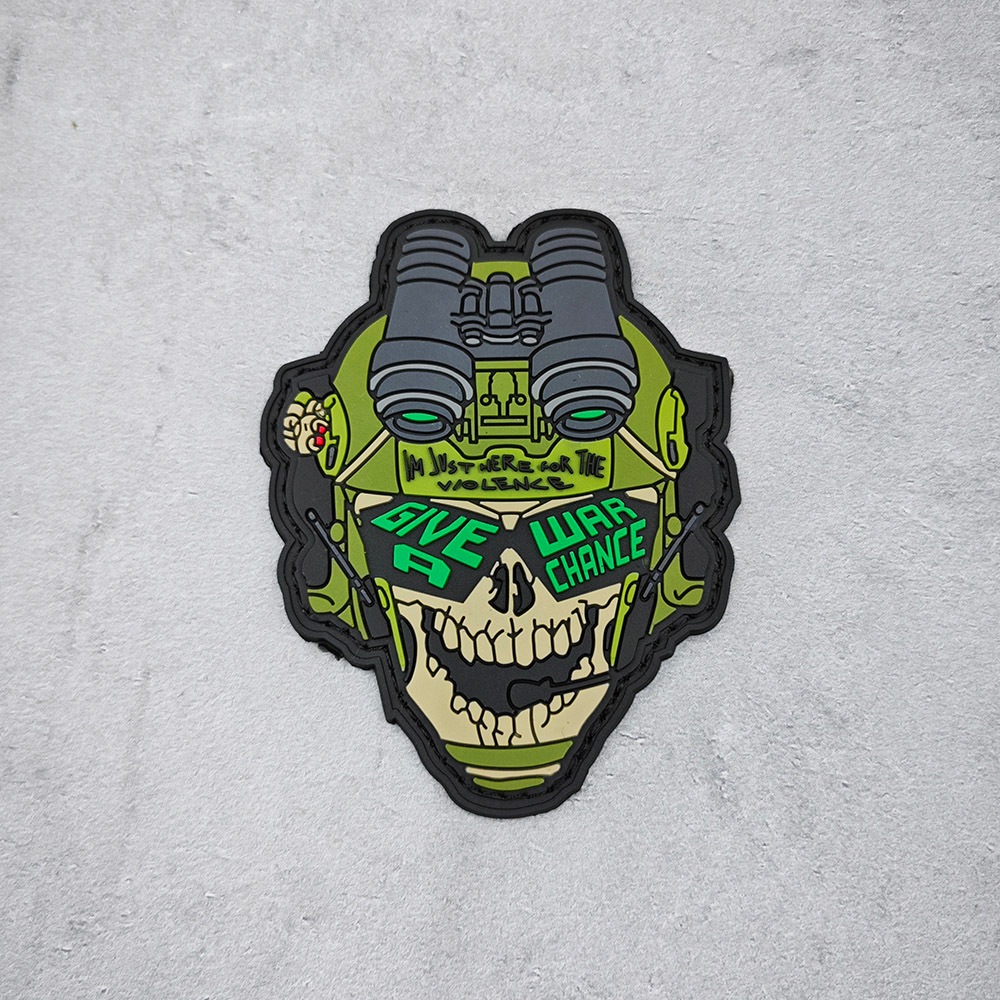 PVC Rubber Patch Tactical Military Badge Velcro with Hook | Shopee Malaysia