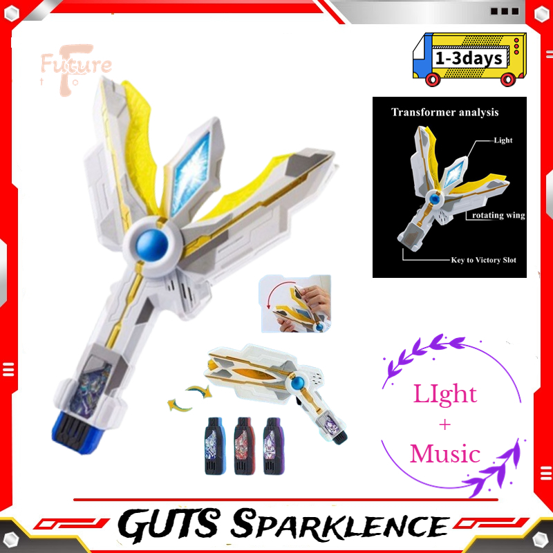 (Malay spot)Ultraman toy Ultraman Trigger Transformer GUTS Sparklence ...