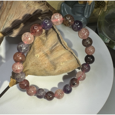 Crystal Super Seven Bracelet (Crystal Noble) | Shopee Malaysia