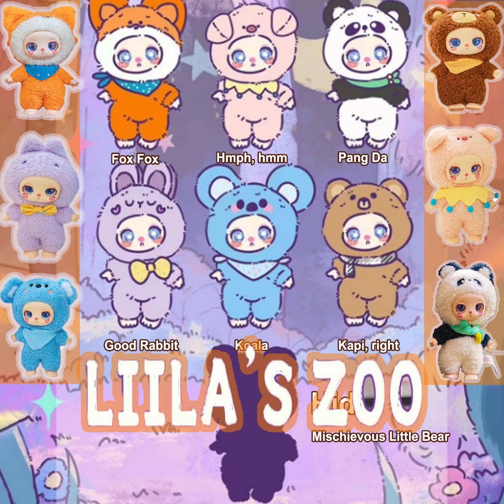 Liila zoo Lucky Cat blind box V2 | liila lucky cat blind box | Liila V2 blindbox doll 1 piece ...