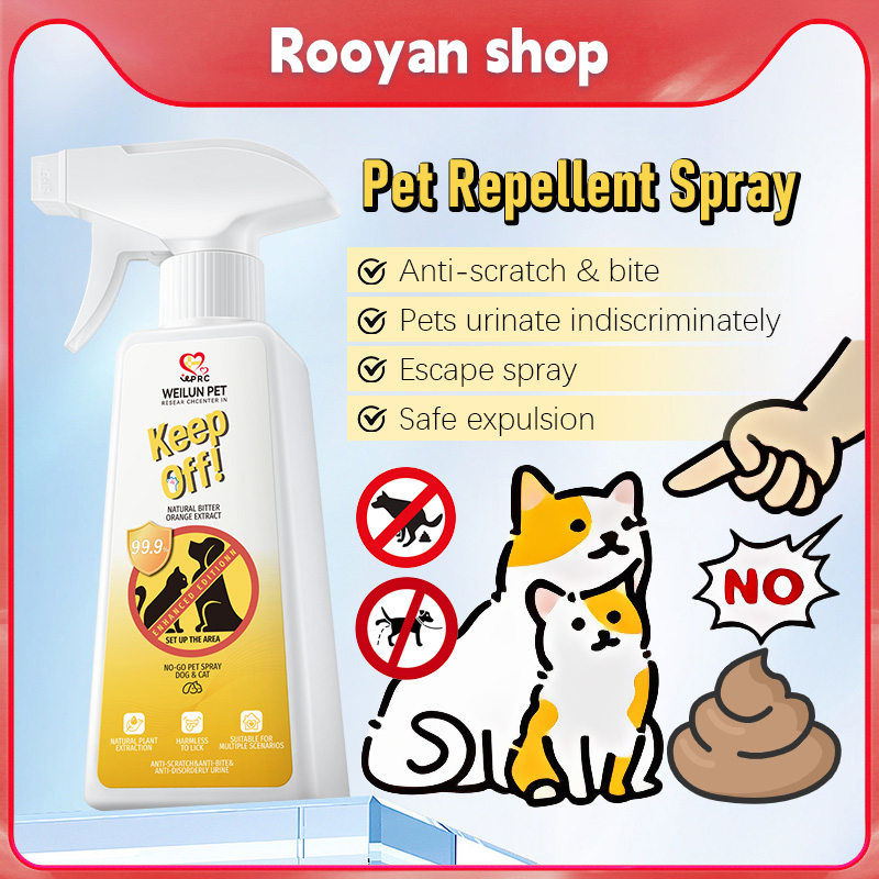 Dog Cat Repellent Spray Penghalau Halau Kucing Run Away at Smell Non ...