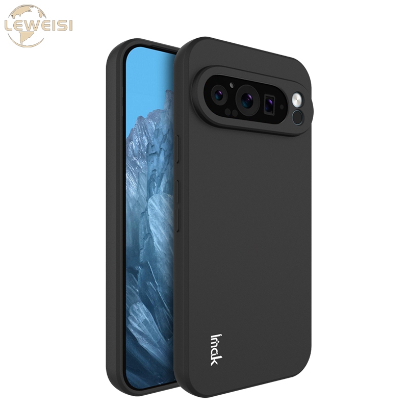 IMAK TPU Frosted Soft Case for Google Pixel 9 Pro XL 9 8 7 6 Pro Pixel 8a 7a 6a 5a Solid Color ...