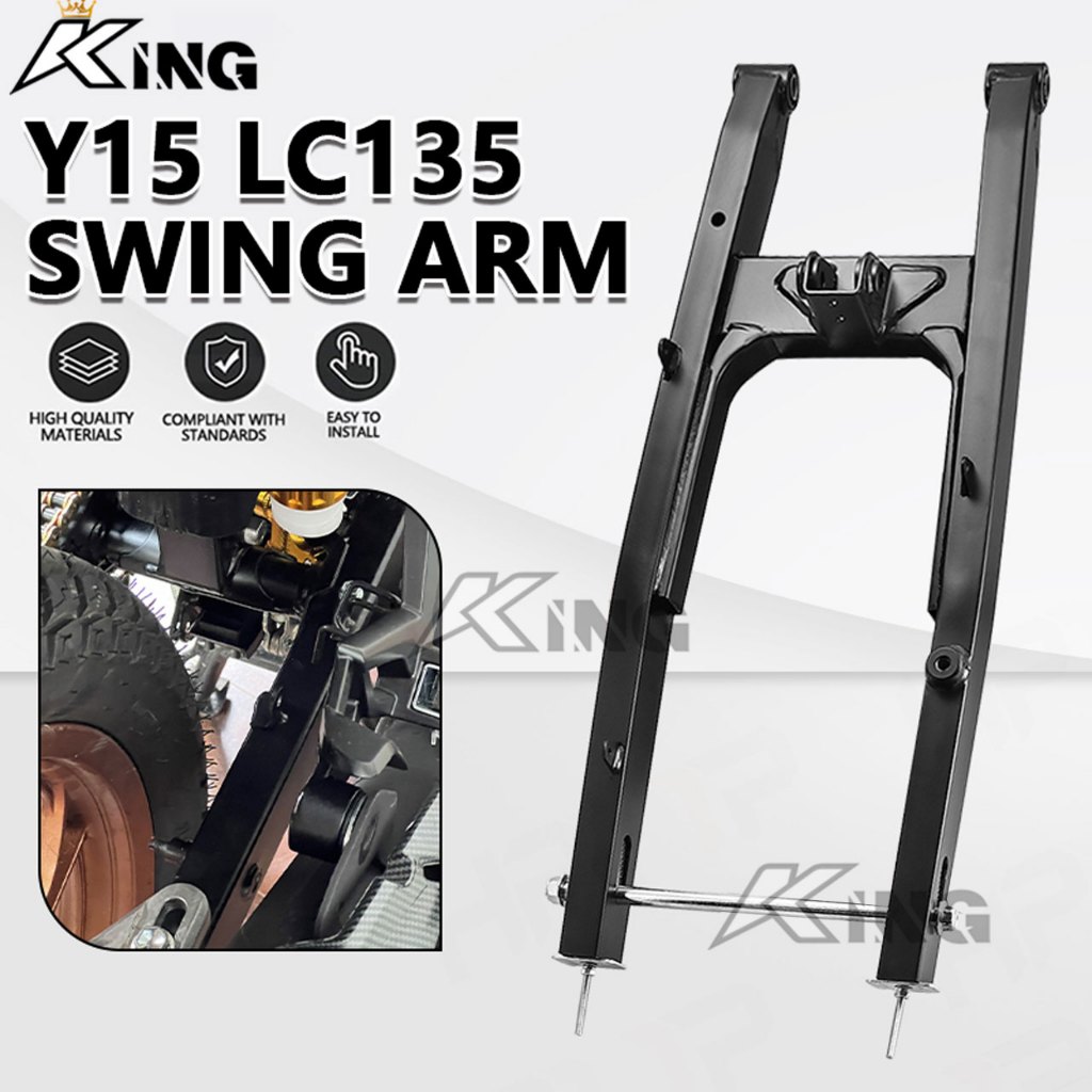 Y15ZR LC135 PNP +2 Inch SWING ARM ARM BUSH TAYAR SHAFT SIAP ARM 2INCI ...