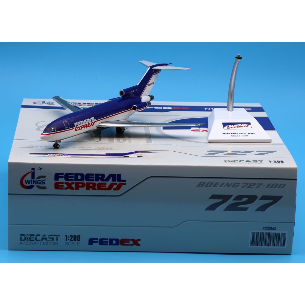 XX20163 Alloy Collectible Plane Gift JC Wings 1:200 Fedex "Polished ...