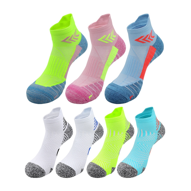 Professional Marathon Running Socks, Men Women Socks, Anti-Slip, Towel ...