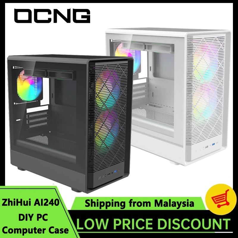 OCNG ZhiHui AI240 DIY PC Computer Case Desktop Chassis Supports 4090 ...