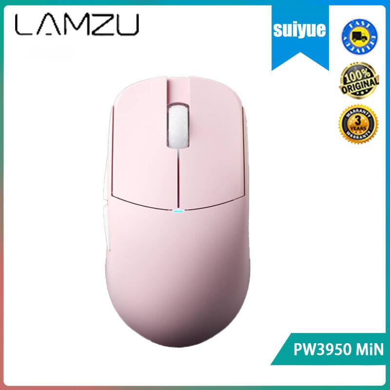 Lanzu Atlantis MiNi Apricot Pollen Champion 51g Wireless Mouse Fearless ...