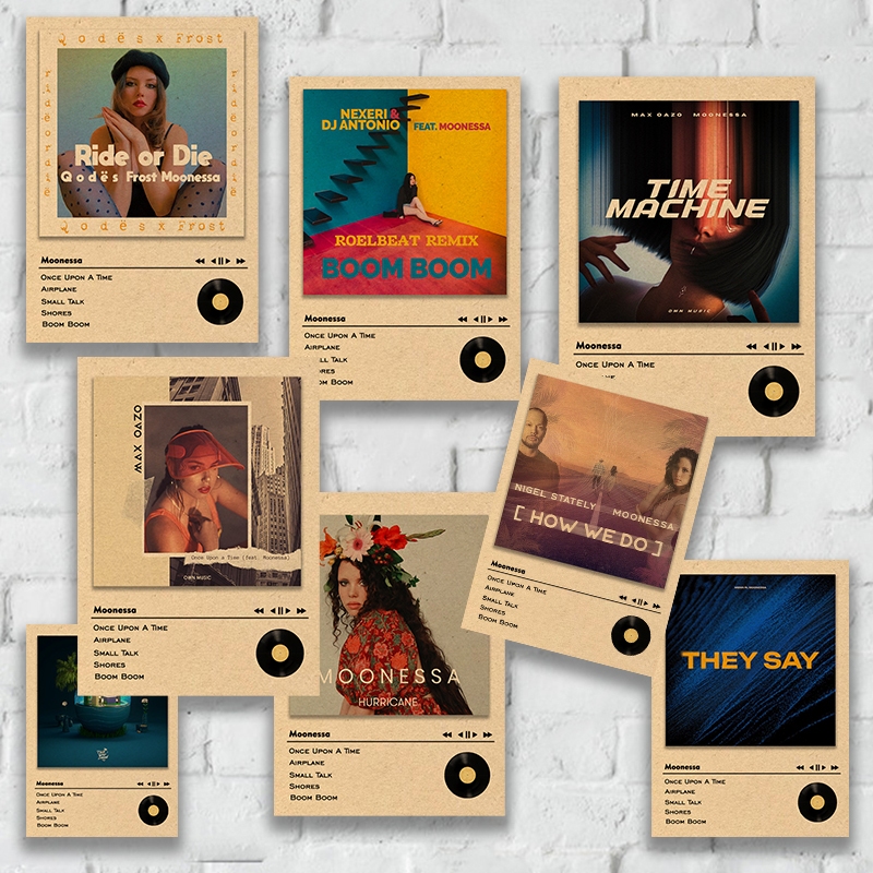 Hot Album Posters Moonessa Posters Rock Poster Hip Hop Posters For ...