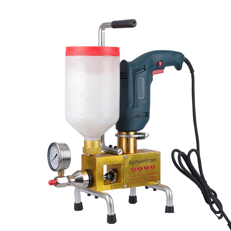 Electric Injection Pu Pump / Polyurethane Foam Grouting Leak Steel ...
