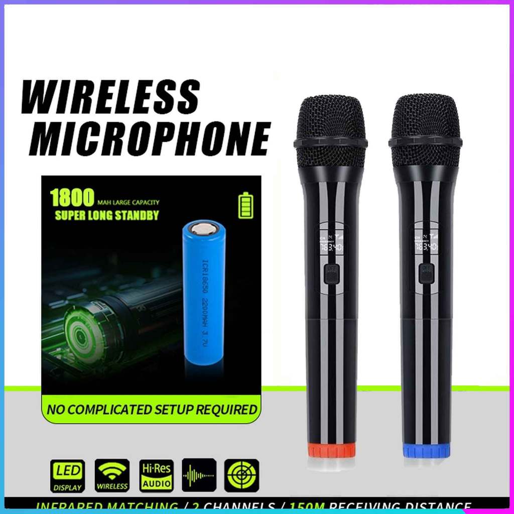 wireless microphone UHF wireless microphone 5Vcharging, free ...