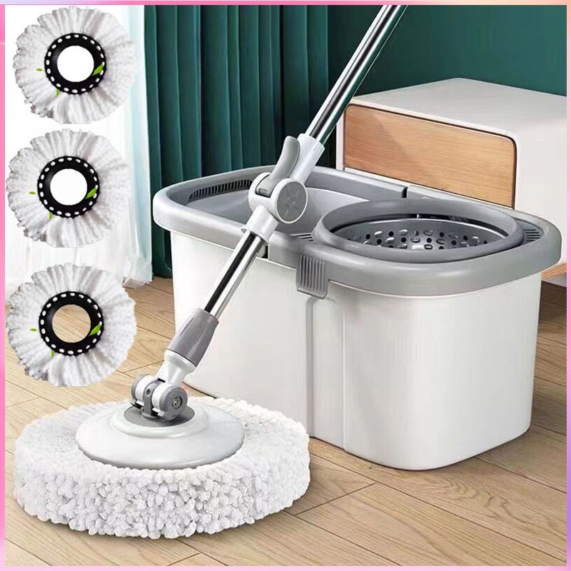 Automatic Bucket And Mop With Spin Household Cleaning Brush Mop Brooms ...