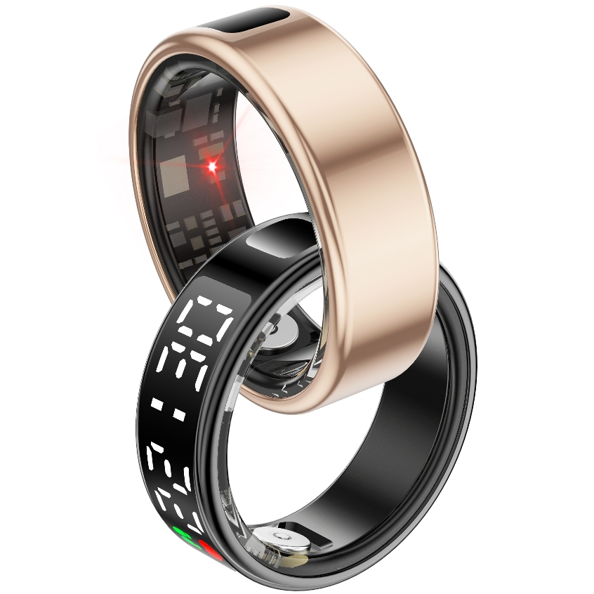 2024 New For IOS Android Ring Heart Rate Blood Oxygen Monitoring Rings ...