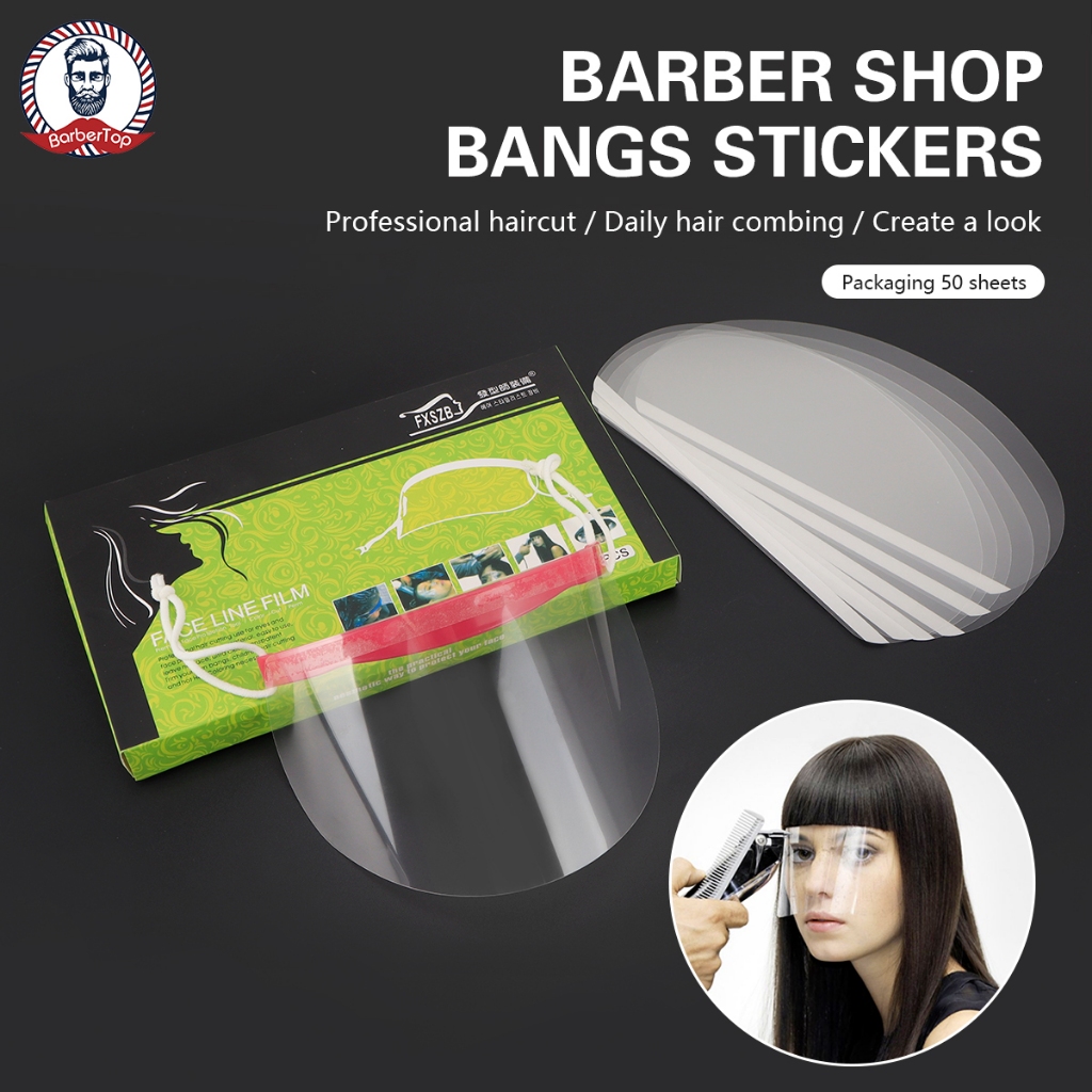 Face Mask Hair Cutting Shatter-Proof Heat-Proof Hair Salon Forehead ...