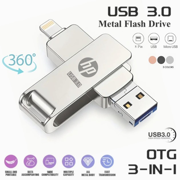 Flash Memory Driver Suitable for Apple Android typec3 in One Mobile ...