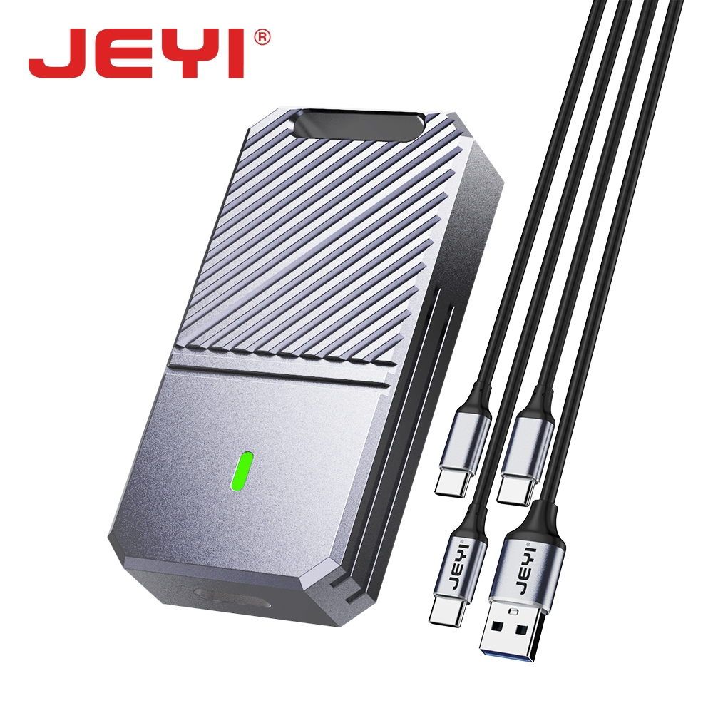JEYI i9 2230 NVMe HDD SSD Enclosure JMS583 TYPEC 3.1 PCIe USB3.2 10Gbps Aluminum M.2 Case ...