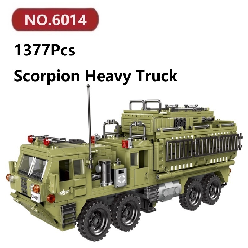 Scorpion Heavy Truck Building Blocks 1377 Pcs XINGBAO Tank Bricks Toy ...
