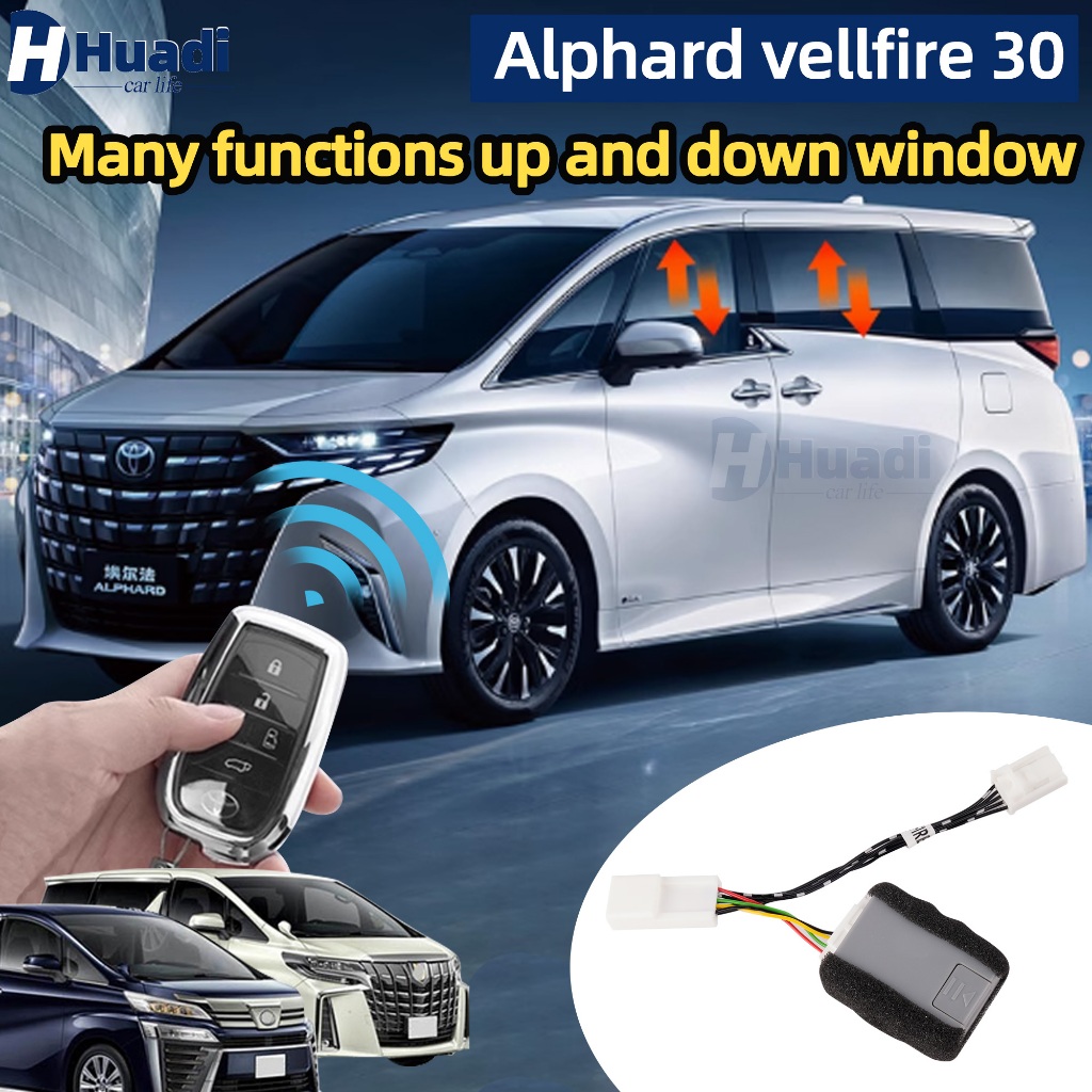 Alphard 30 vellfire 30(2015-2018) Many functions up and down window ...