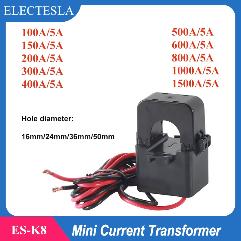 Current Transformers Small Open Type 50A 100A 150A 200A Split Core ...
