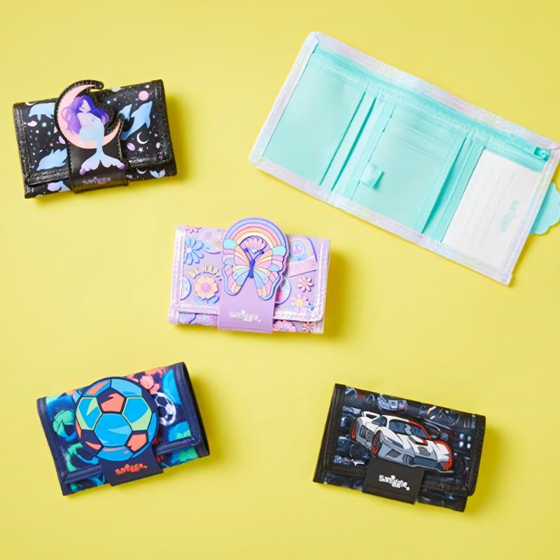 Smiggle Minecraft Character Wallet Ariel mermaid Children card pack ...