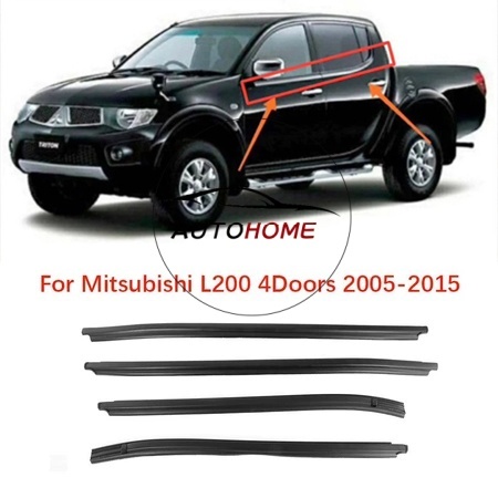 outside window Weatherstrip for Mitsubishi Triton L200 2005-2015 Pajero ...