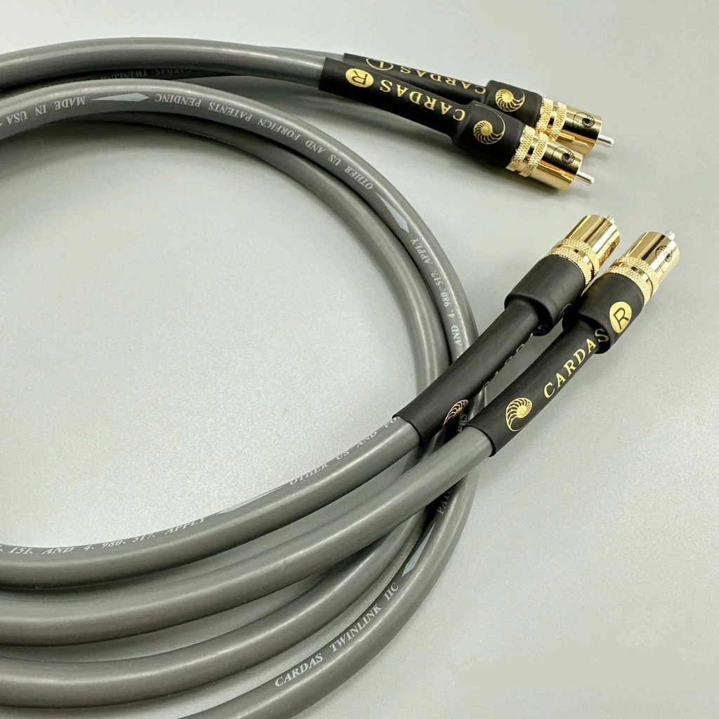 Cardas CARDAS TWINLNK IIC Oxygen-Free Copper Fever Audio Signal Cable ...