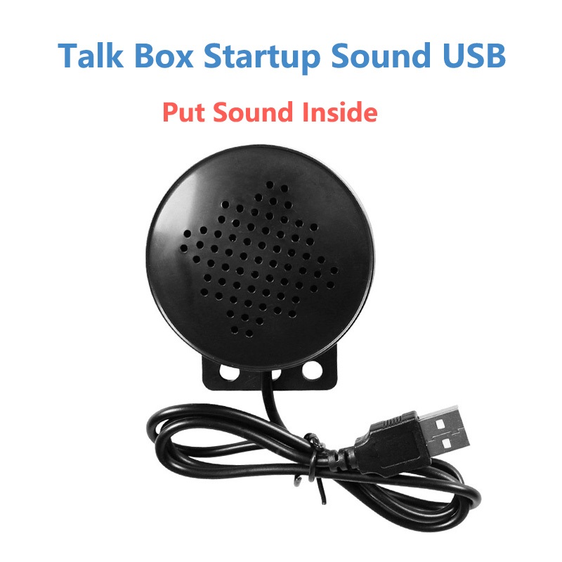 ETC JDM Talk Box Car Startup Sound USB DIY Voice Speaker Add Custom ...