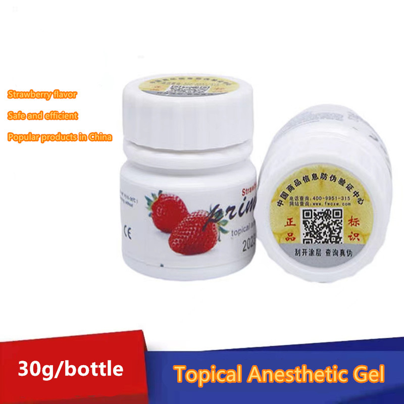 5 bottle/pair Topical Anesthetic Gel Strawberry Flavor Prime Mexico ...