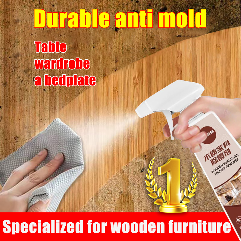 100% Wood Mold Remover 300ML Mould Mildew Removal Spray Furniture ...