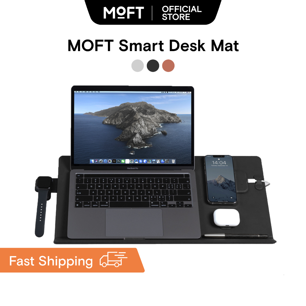 MOFT Multi Functional Desk Mat Multi-angle Laptop Stand | Shopee Malaysia