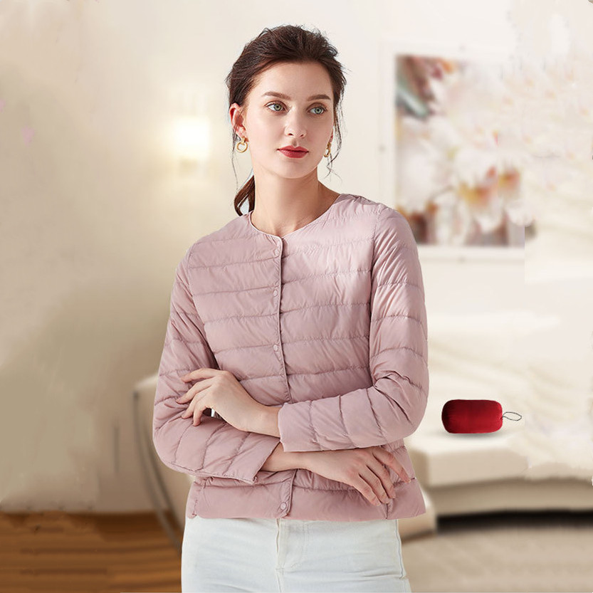 Lady Ultra light winter down jacket | Shopee Malaysia