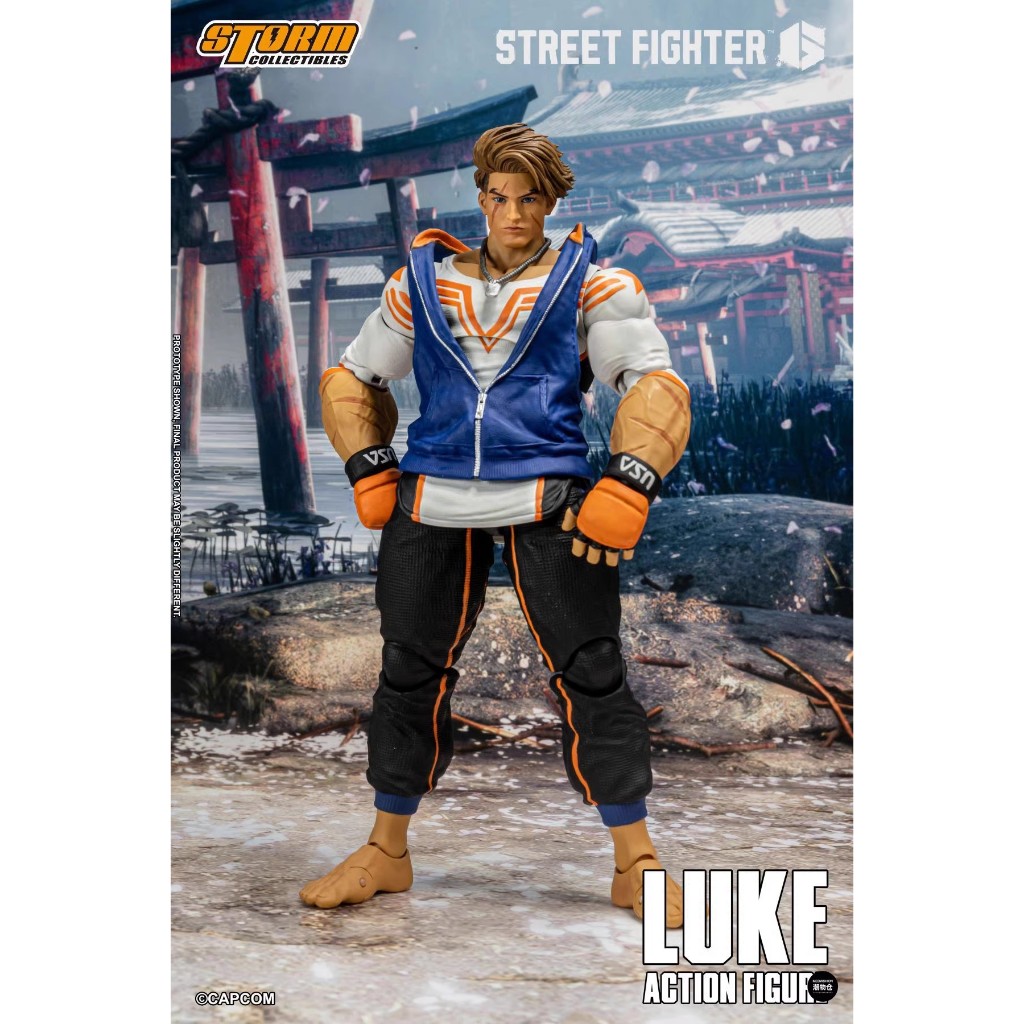 Storm TOYS Capcom Fighting Game Street Fighter 6 Luke 1/12 Movable ...
