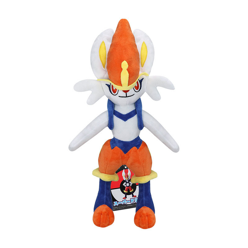 14cm-45cm Pokemon Scorbunny Sobble Grookey Cartoon Elf Figure Plush ...