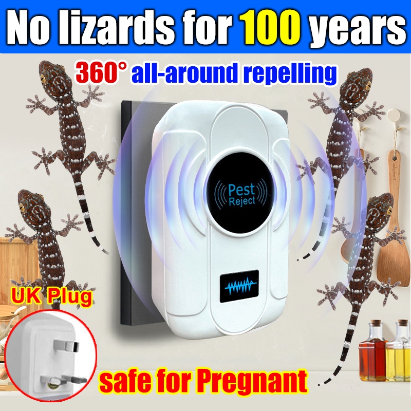 No lizards for 100 years ！！lizard repellent ultrasonic pest repeller ...