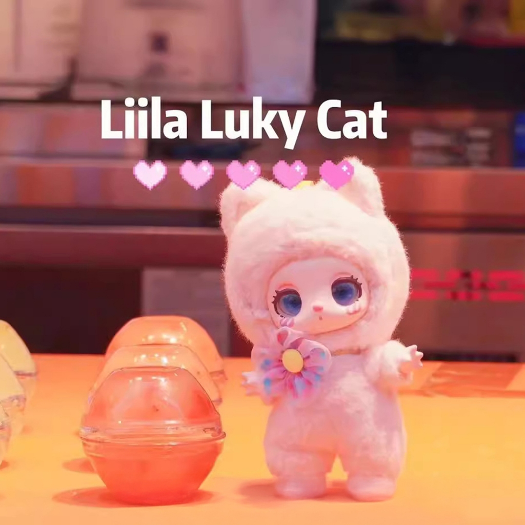 Lila Lucky Cat | Liila Zoo Blind Box Cute Random Box 1Piece Birthday ...