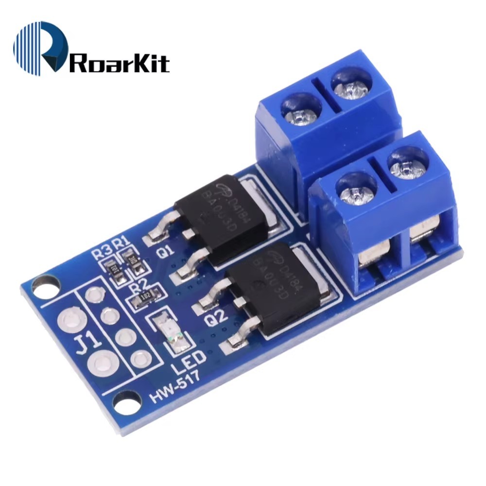 High Power 15A 400W MOS FET Trigger Switch Drive Module PWM Regulator ...
