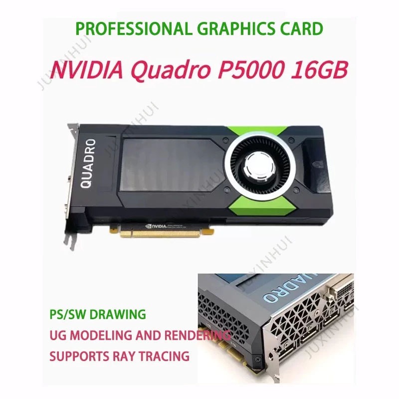 Use Original Quadro P5000 graphics card 16G professional card UG ...