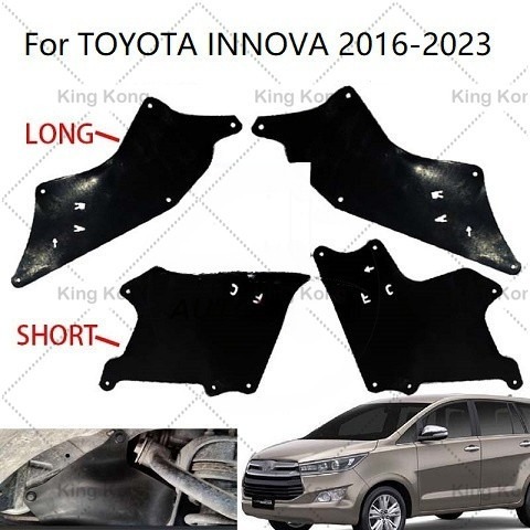 one set（4pcs）Front fender seal For Toyota INNOVA 2016 2017 2018 2019 ...